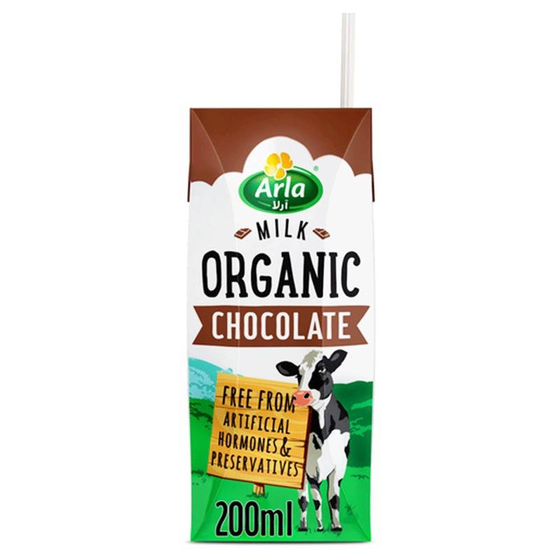 DAIRY PRODUCTS :: Arla Organic Milk Chocolate 200ml